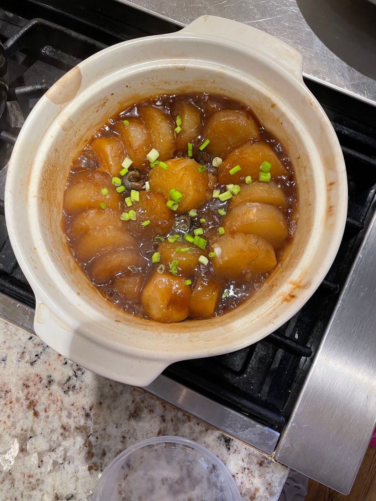 Braised Radish – The Augur Bit