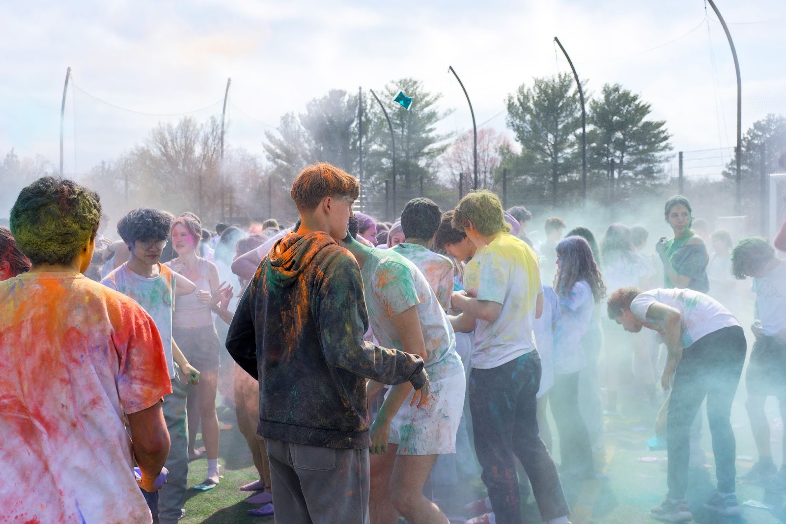 In Photos: Middle School and High School Students Celebrate Holi – The ...